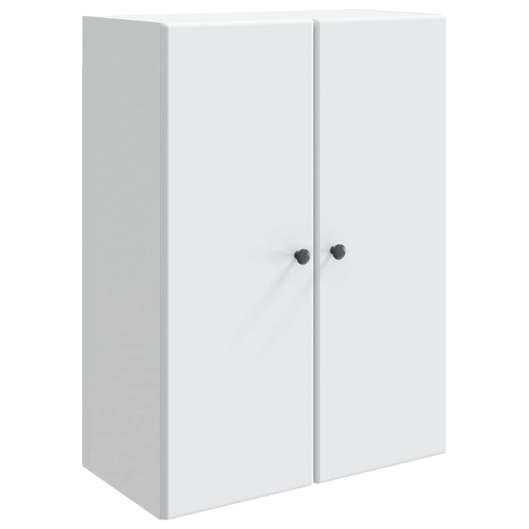 Wall-Mounted Cabinet 66x34.5x90cm - White - Complete Storage Solutions